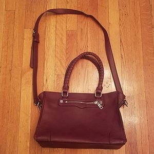 Urban Expressions | Bags | Burgundy Satchel From Urban Expression ...